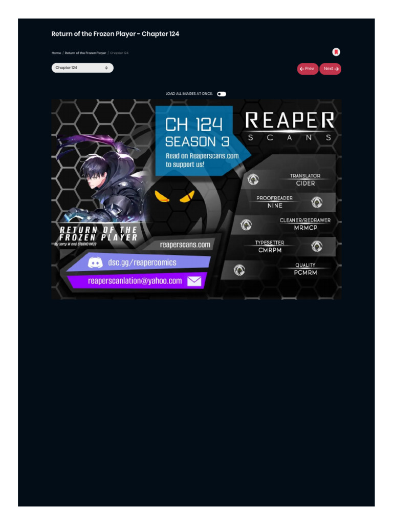 Toonily Com Serie Return of The Frozen Player Chapter 124 | PDF