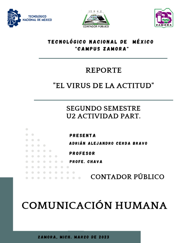 Act.u2 Participación | PDF | Comportamiento | Actitud (psicología)