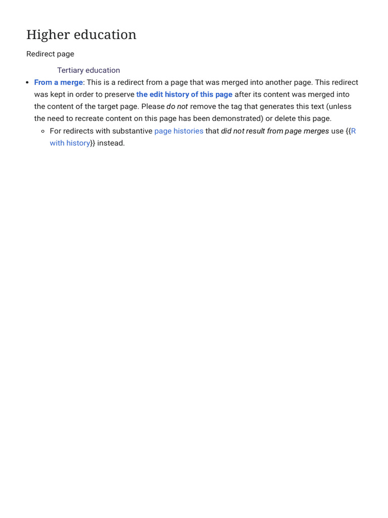 Higher Education - Wikipedia | PDF