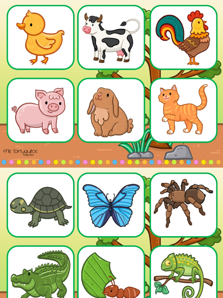 Loteria de Animales | PDF