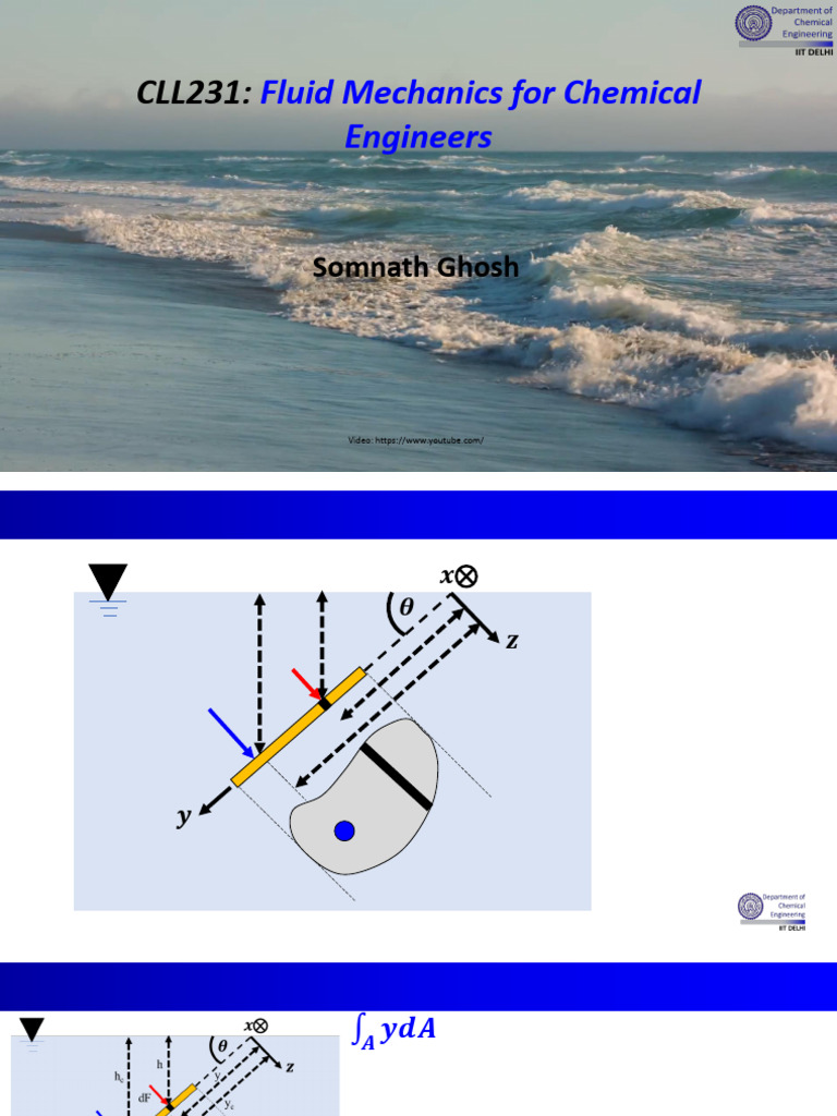 Lecture 6 - Forces On Submerged Bodies | PDF | Pressure | Classical ...