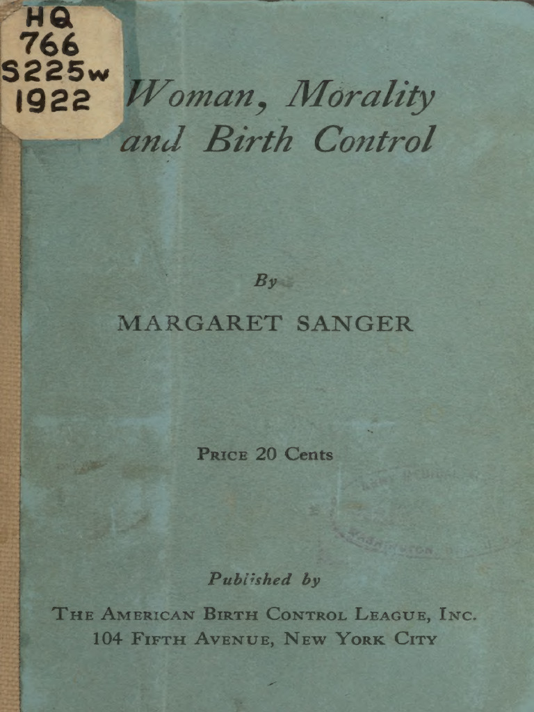 Birth Control Margaret Sanger | PDF | Cost Of Living | Behavioural Sciences