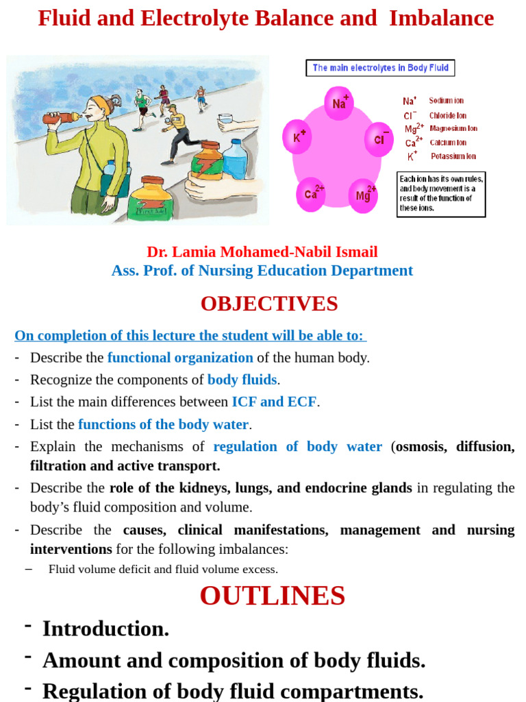9th Fluid Balance - Lamia BUC. | PDF | Dehydration | Physiology