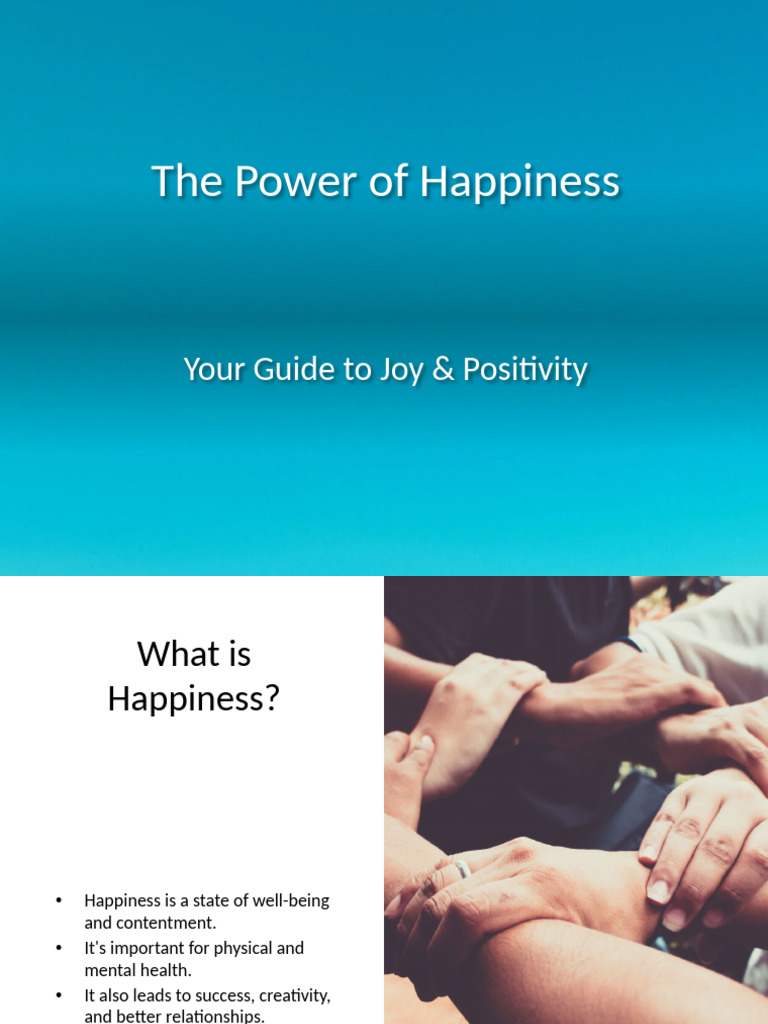 Happiness Presentation | PDF