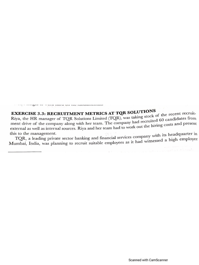 Metrices TQR Case | PDF