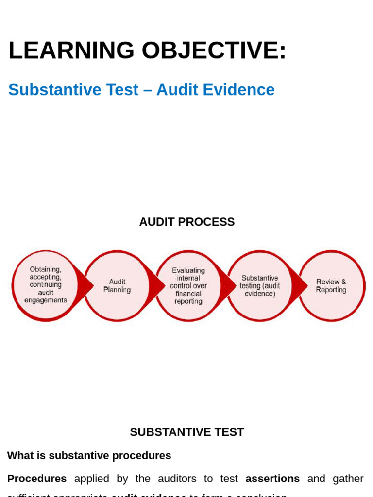 Substantive Audit Procedures Explained | PDF | Audit | Business