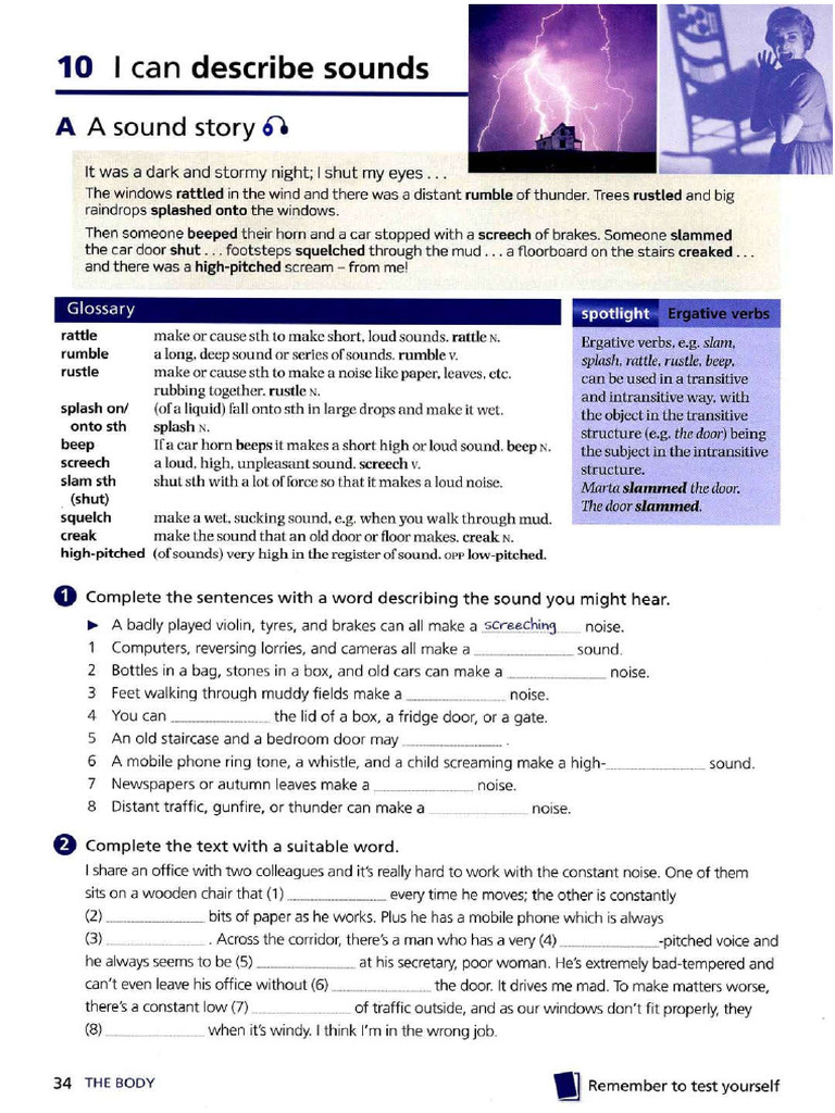 Describing Sounds | PDF
