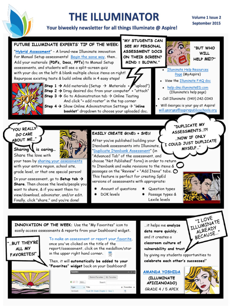 Illuminate Assessment Best Practices | PDF