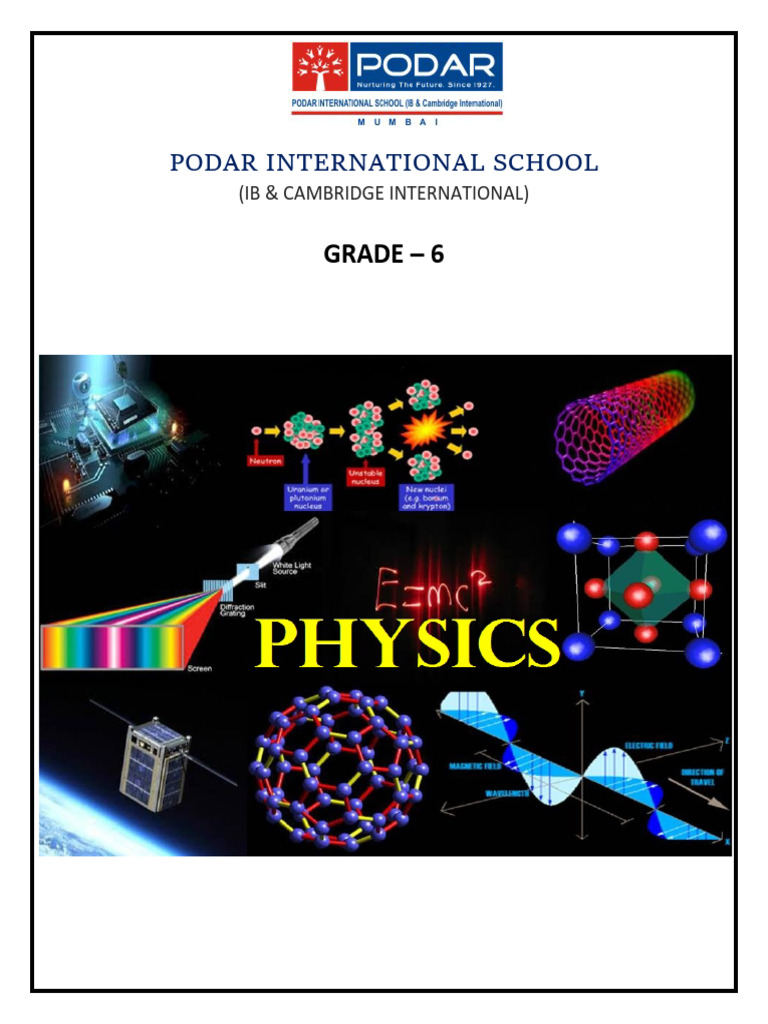 Grade 6 Physics Course Overview | PDF | Force | Gravity