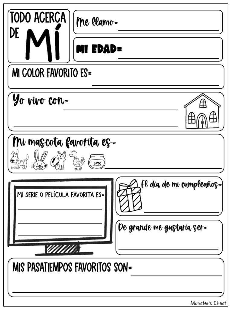 All About Me Freebie | PDF