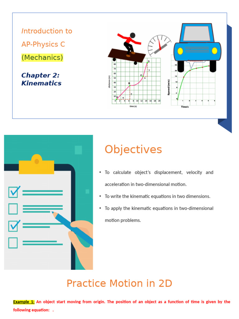 Chapter 2 Kinematics Continued | PDF | Acceleration | Velocity