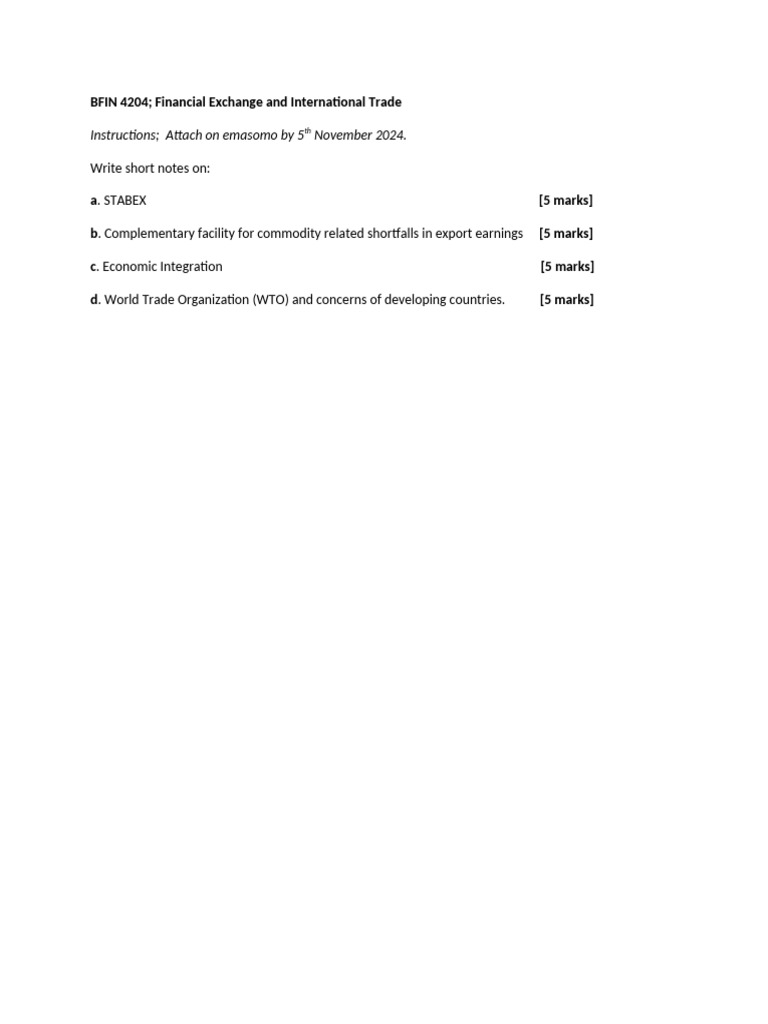 Financial Exchange & Trade Concepts | PDF