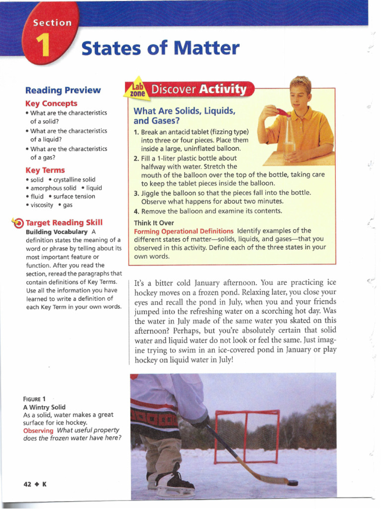 States of Matter - Book pages | PDF