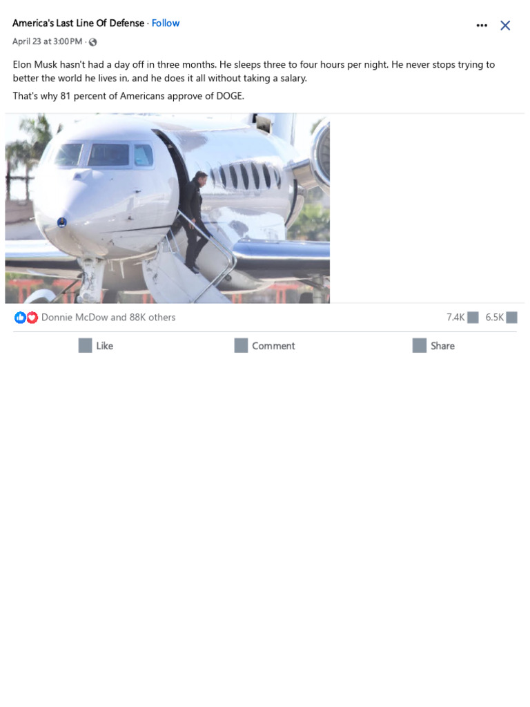 MuSK Doge Post 1 | PDF