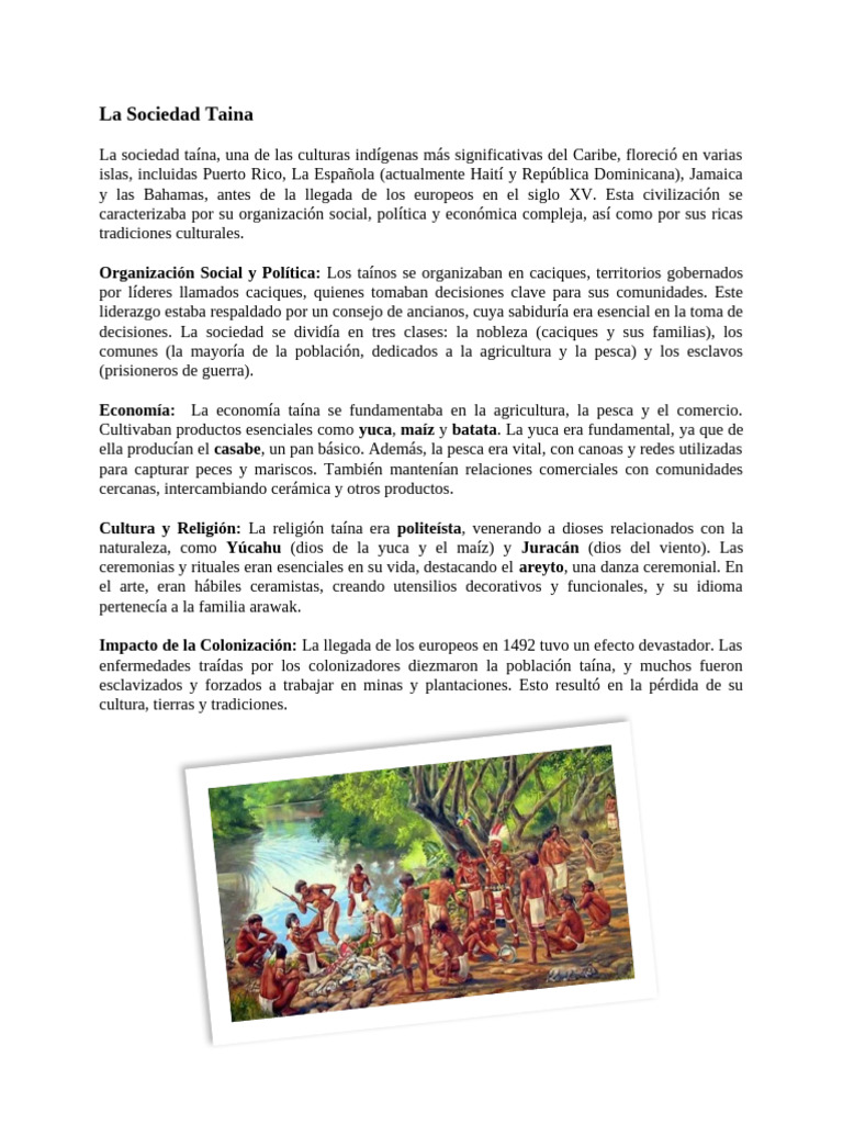 La Sociedad Taina | PDF