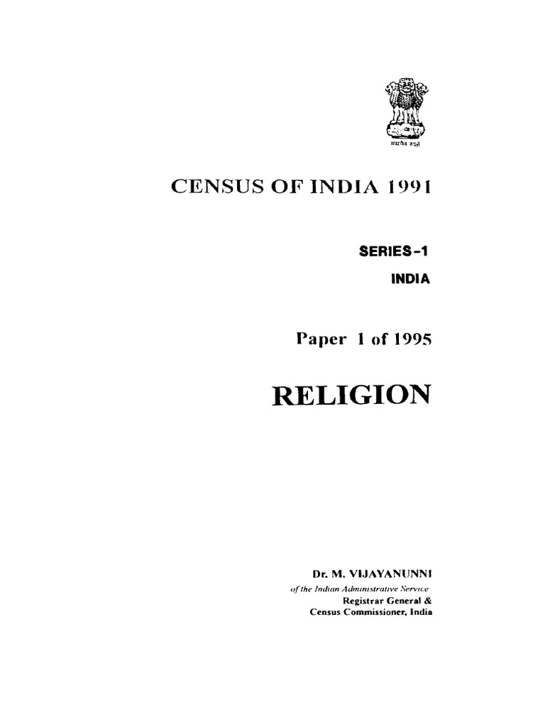 Census India 1992 | PDF