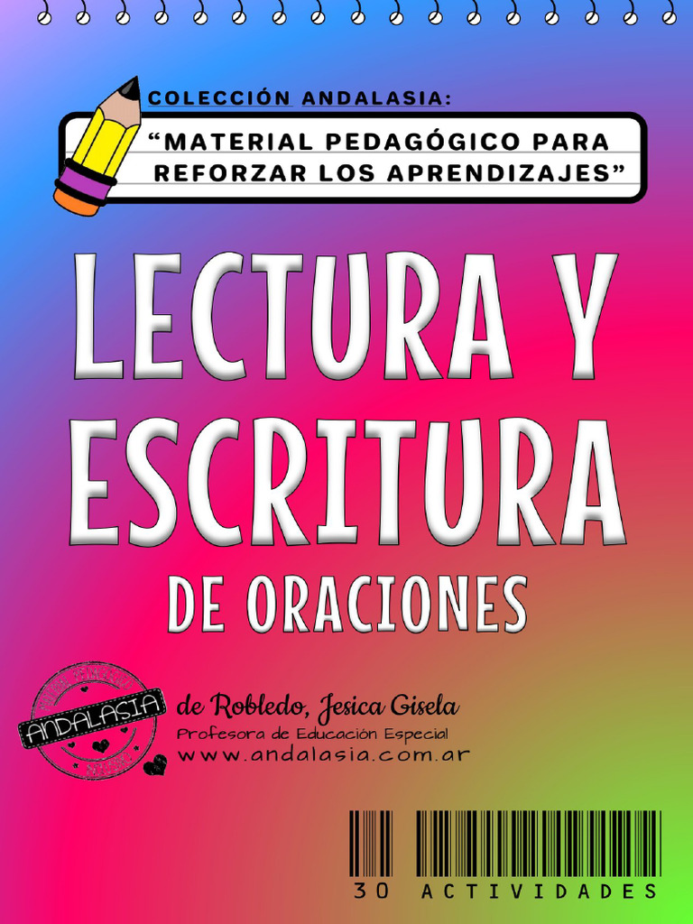Cuadernillo Lectura y Escritura de Oraciones | PDF