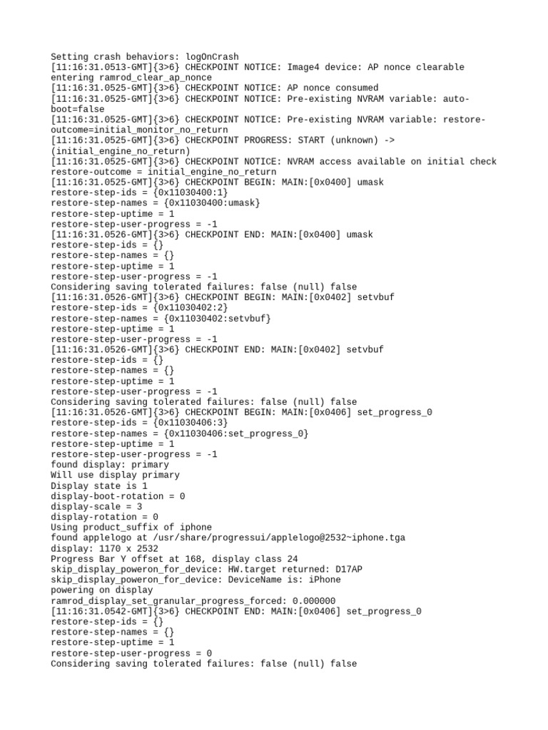 PreviousRestoreLog 2025424 1134 | PDF | File System | Directory (Computing)