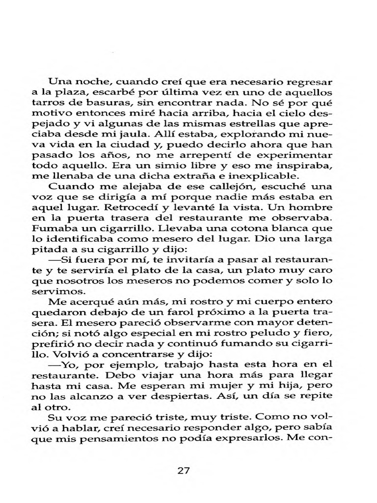 Gómez, Sergio - Yo simio edit 23 | PDF