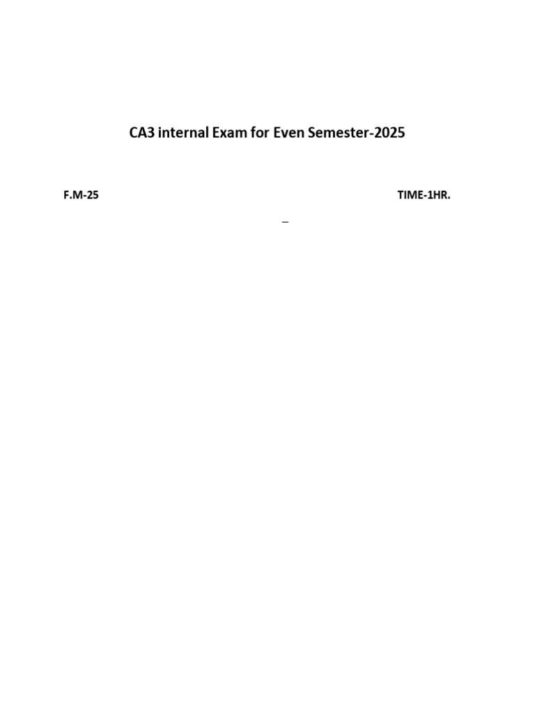 Ca3 Oeme 801a | PDF