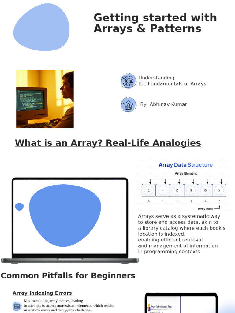 Getting Started With Arrays & Patterns: Understanding The Fundamentals ...
