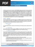 Tata Aig Medicare Premier Policy Wording | PDF | Hospital | Insurance