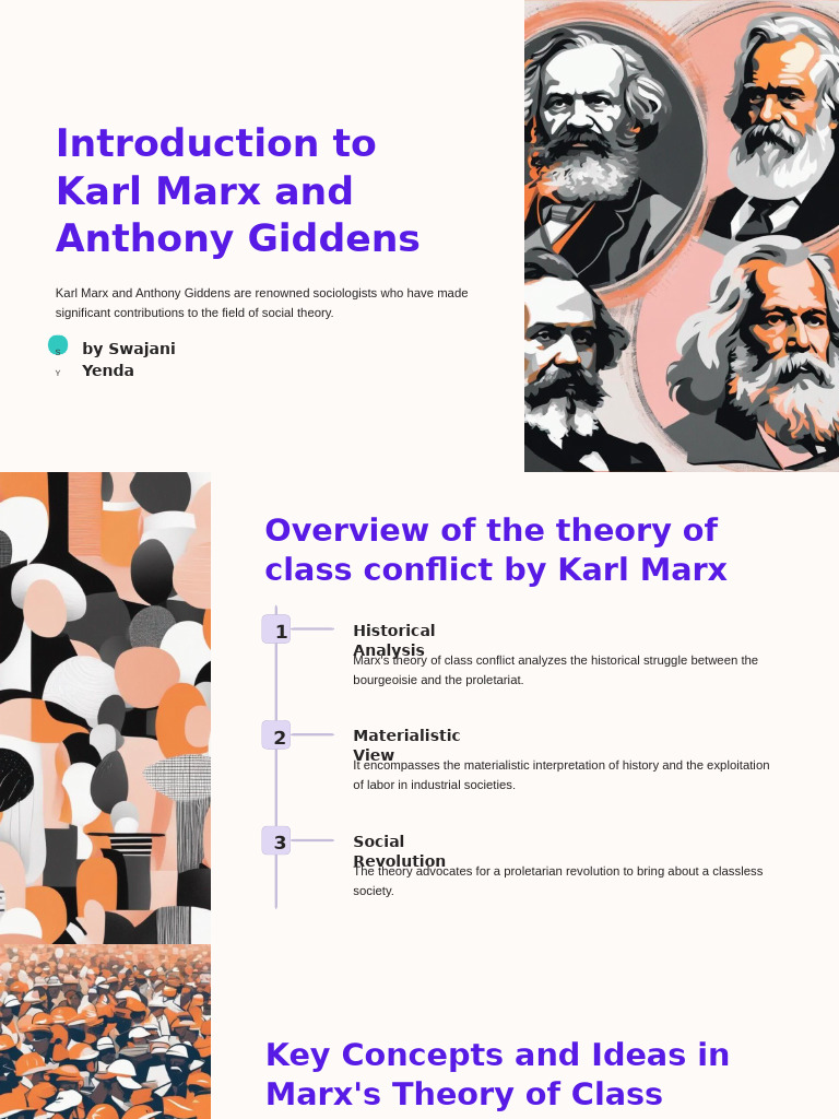 Introduction To Karl Marx and Anthony Giddens | PDF | Karl Marx | Modernity