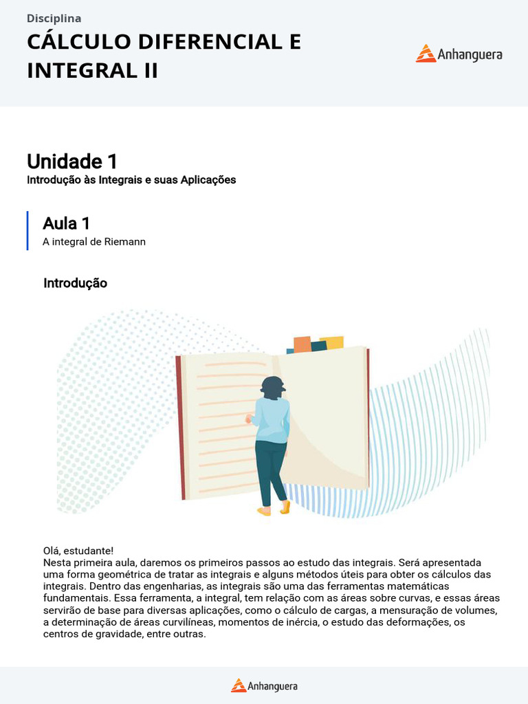 Cálculo Diferencial e Integral II | PDF | Cálculo | Integrante