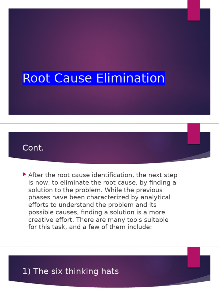 Root Cause Analysis Solutions Guide | PDF | Force | Thought