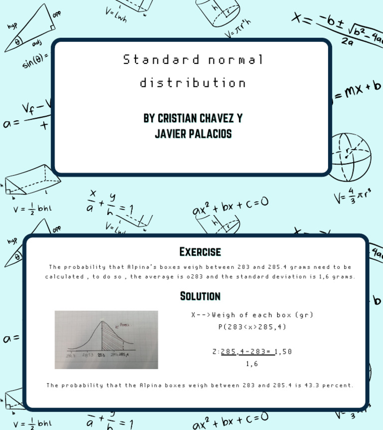Interpreting Numerical Expressions Math Presentation in Light Blue Math ...