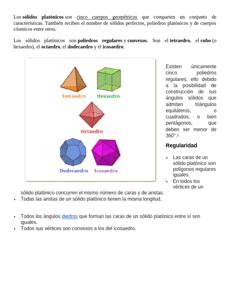 TETRAEDRO | PDF | Tetraedro | Geometría Elemental