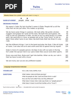 LETRS Spelling Screener Instructions | PDF | Word | Spelling