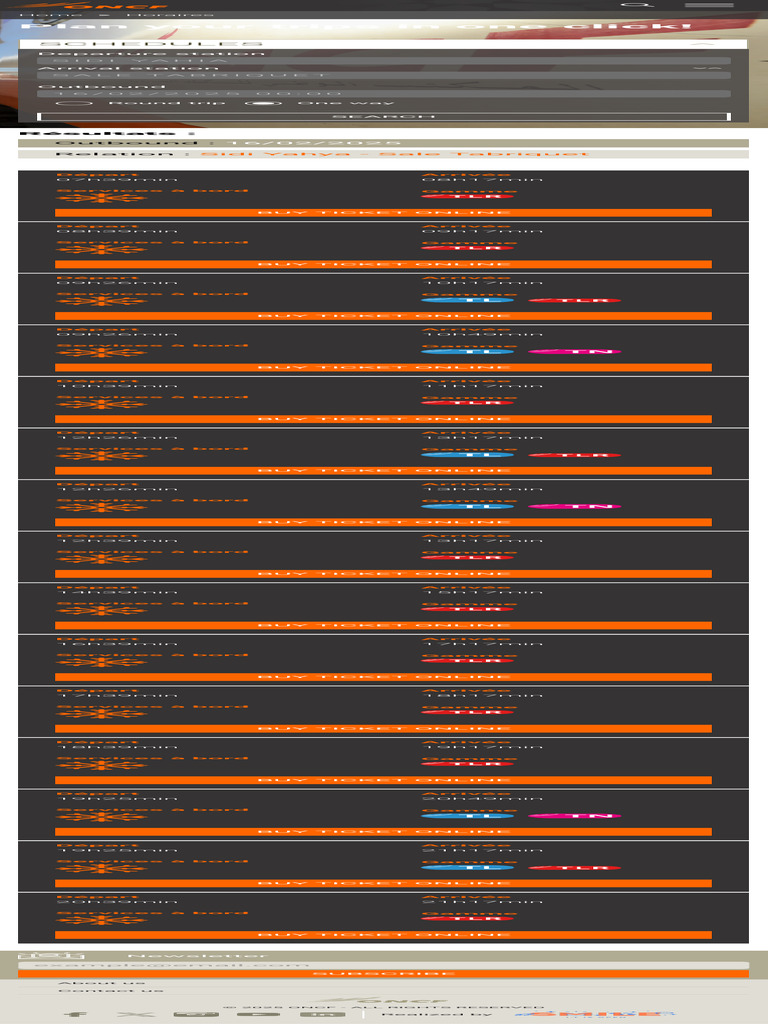 ONCF - OnCF Espace Voyageurs | PDF