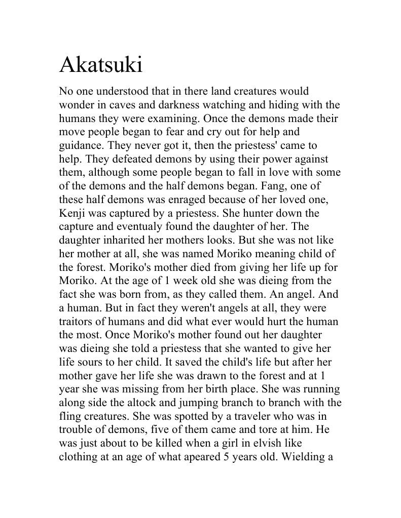 Akatsuki | PDF