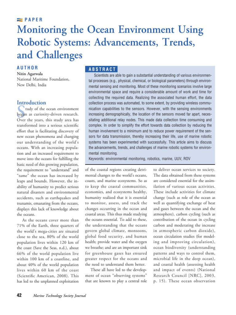 Monitoring The Ocean Environment Using Robotic Sys - 250416 - 013438 ...