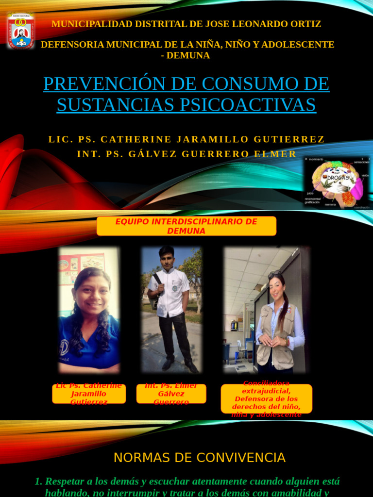 Prevención de Consumo de Sustancias Psicoactivas | PDF | Drogas | La dependencia de sustancias