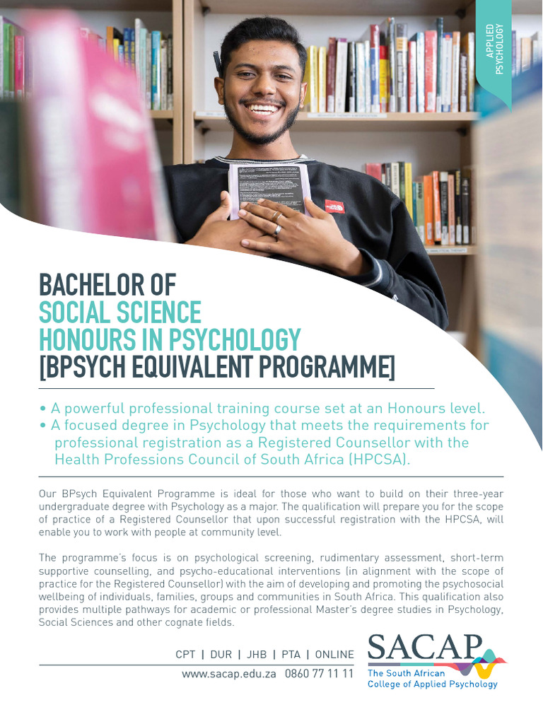 BPsych Equivalent Programme Overview | PDF | Academic Degree | Bachelor ...