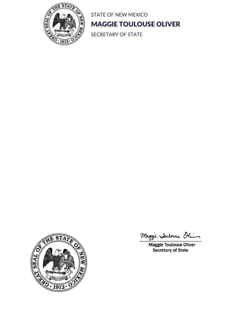 Certificate of Organization for Rexallar LLC | PDF