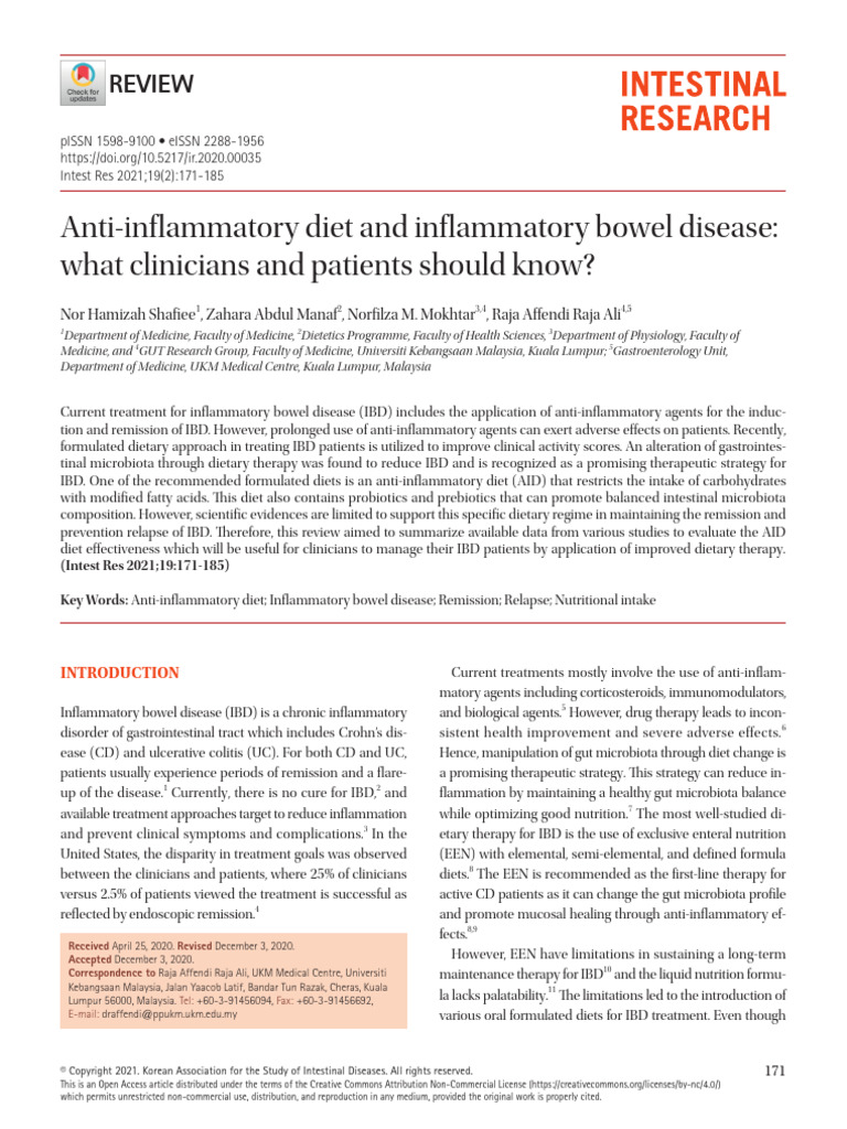 Anti Inflammatory Diet and Inflammatory Bowel Disease What 3wujp4ia82 ...