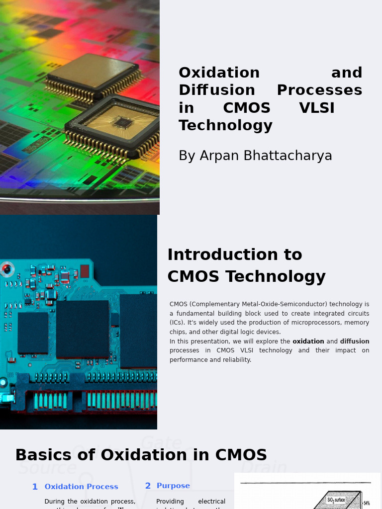 Oxidation & Diffusion Process in VLSI (Very Large Scale of Integration ...