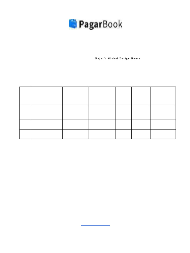 Rajat's Global Design House | PDF