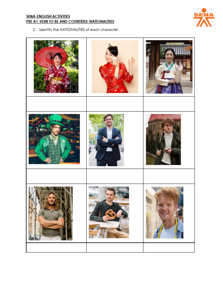 VERB TO BE COMPILED EXERCISES VANESA BARRAGAN-converted - Removed | PDF | Psychology | Emotions