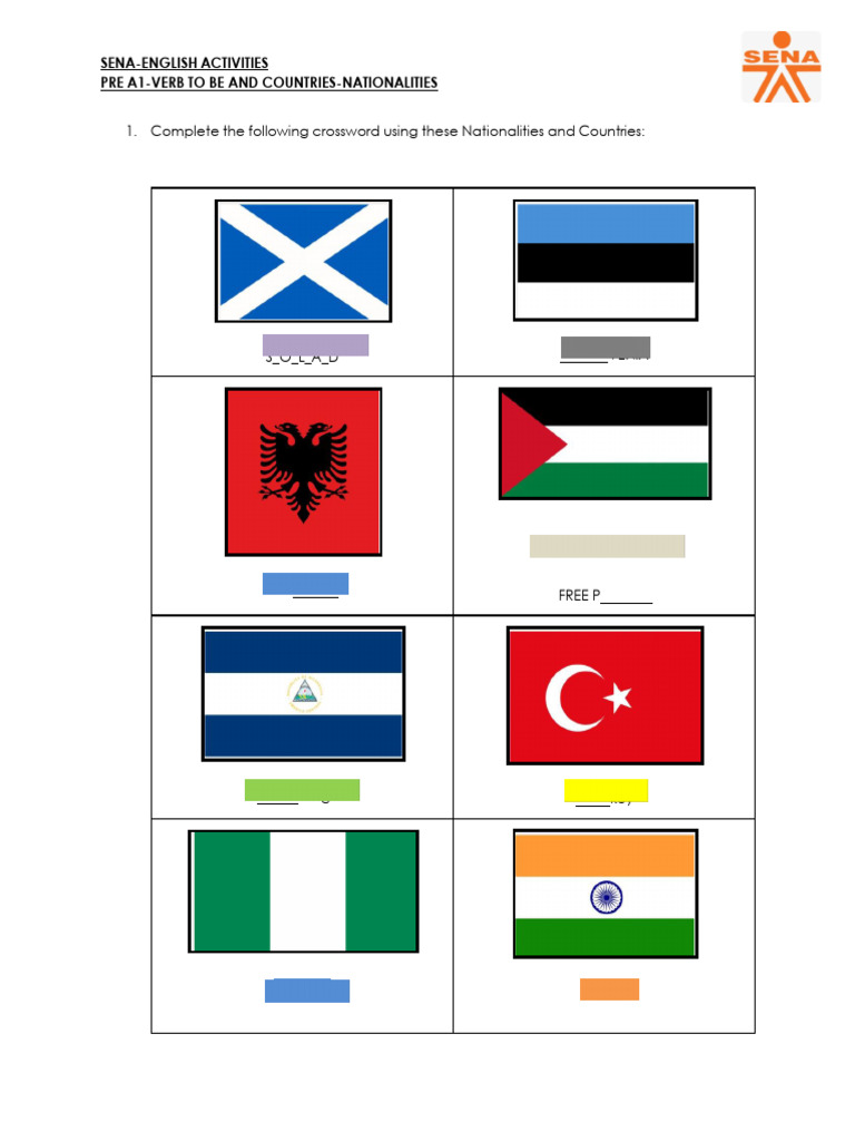 Verb To Be Compiled Exercises Vanesa Barragan | PDF | Emotions | Psychology