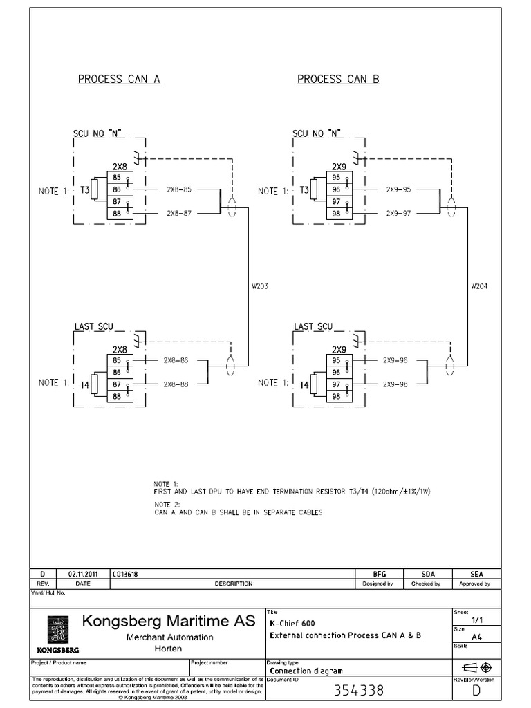 MJ-WH-038 K-Chief 600 External Connection Process CAN a&B | PDF