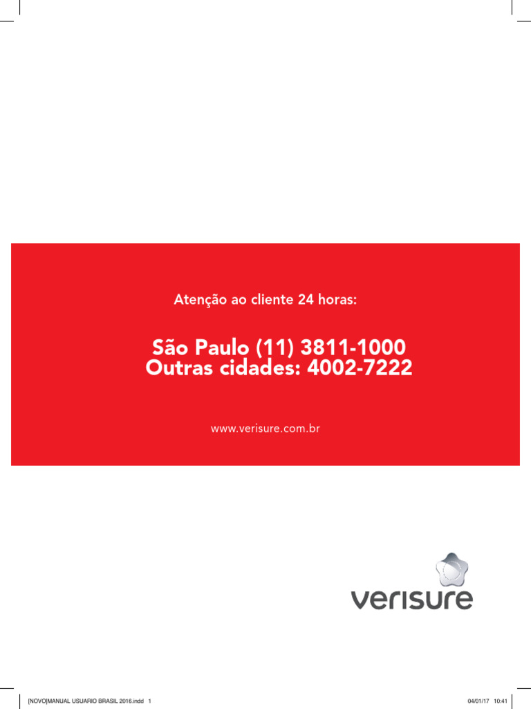 Manual Verisure | PDF | Câmera | Interface de usuário