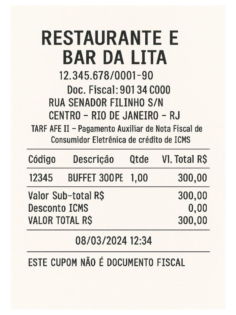 Recibo Uber Com Pagamento em Dinheiro (1) - 3 | PDF