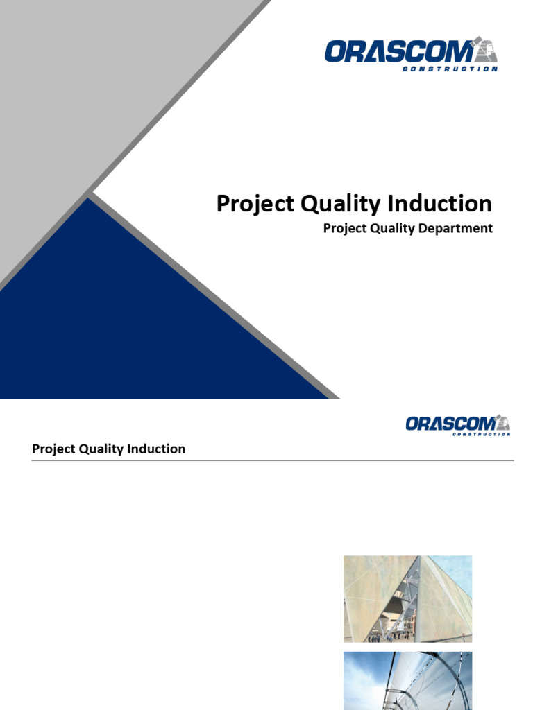 Project Quality Induction - English | PDF