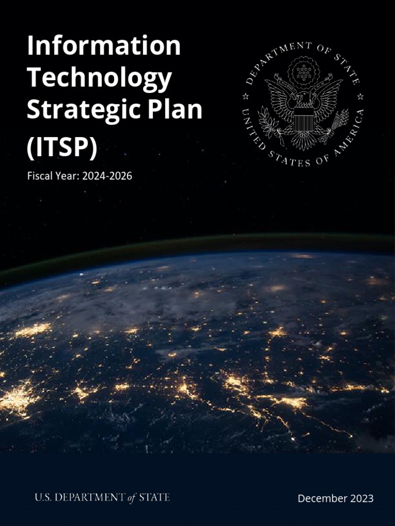 State Department IT Strategic Plan 2024-2026 | PDF | Computer Security ...