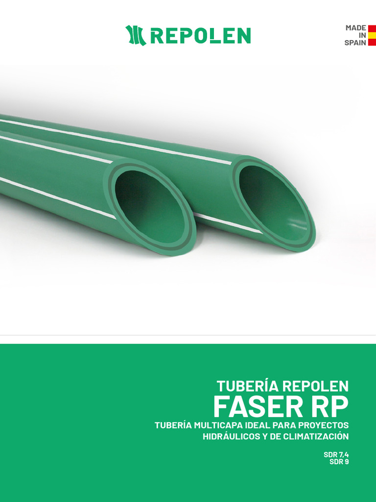 Tuberia Repolen Faser RP | PDF | Tubería (transporte de fluidos) | Lentes