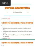 Picture Description Questions | PDF